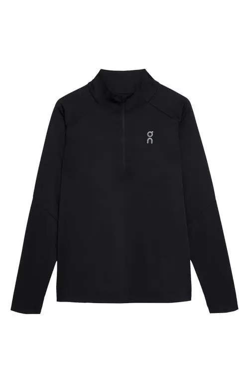 On Climate Knit Quarter Zip Running Top