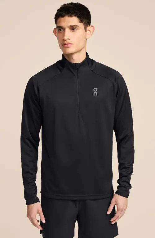 On Climate Knit Quarter Zip Running Top
