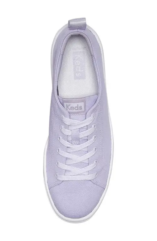 KEDS® Skyler Platform Sneakers - Light/pastel Purple Canvas