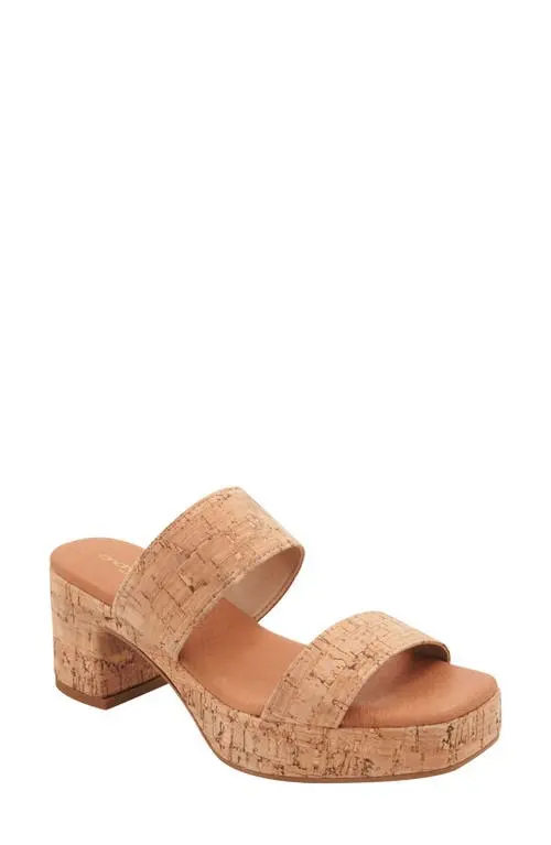 Andre Assous Cairo Platform Sandal - Natural
