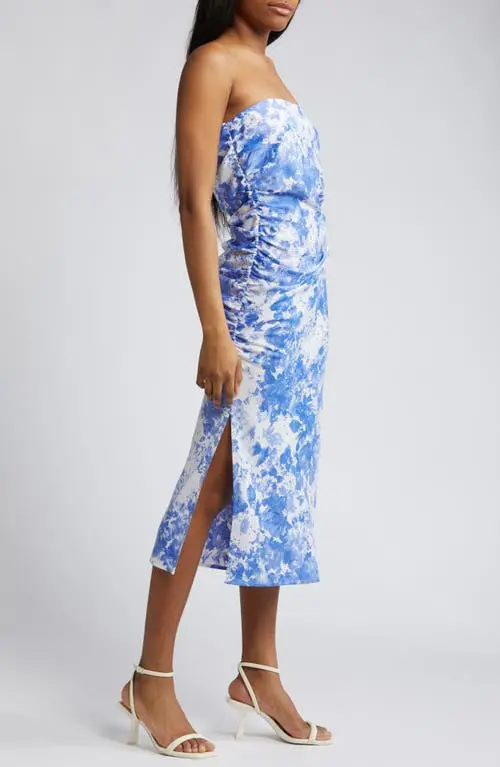 sachin and babi light blue dress Strapless Dresses on Sale