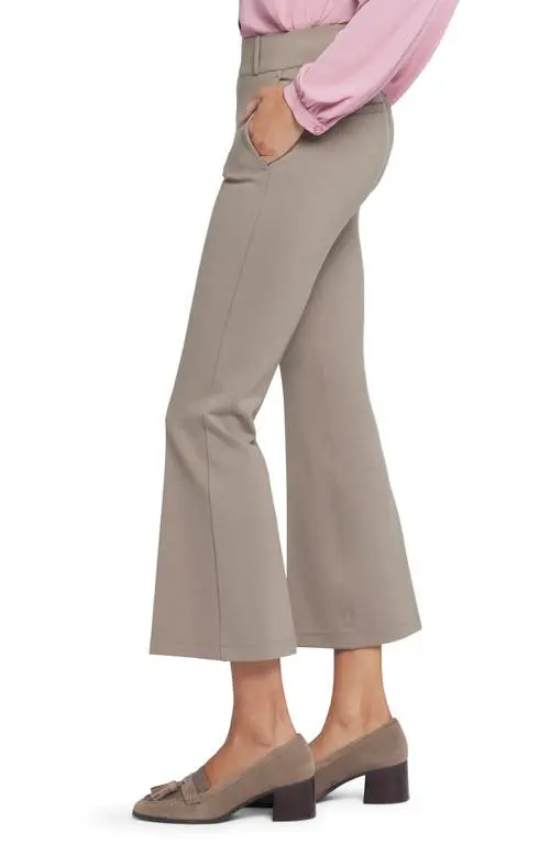 NYDJ Pull-on Ankle Flare Trousers - Saddlewood