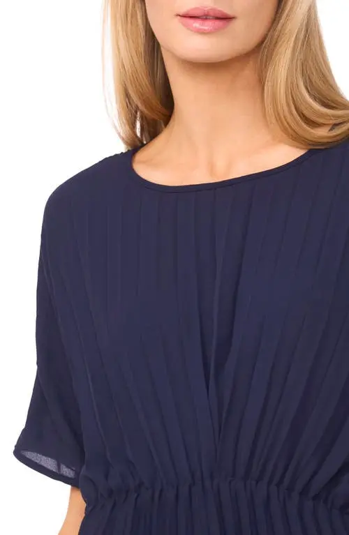 Halogen Pleated Midi Dress