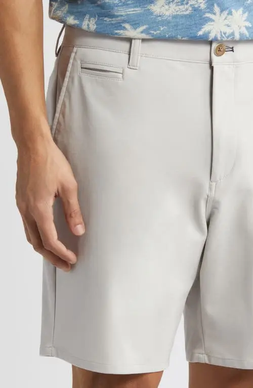Johnnie-o Jupiter Cotton Blend Chino Shorts - Seal