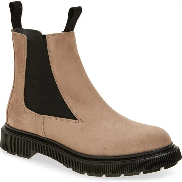 Bottines Chelsea Adieu Paris Taille 41EU - Cuir Couleur Rouille, Occasion, Pour Homme