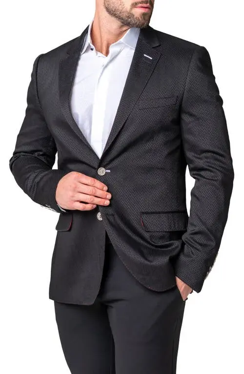 MACEOO Socrates Sport Coat - Black