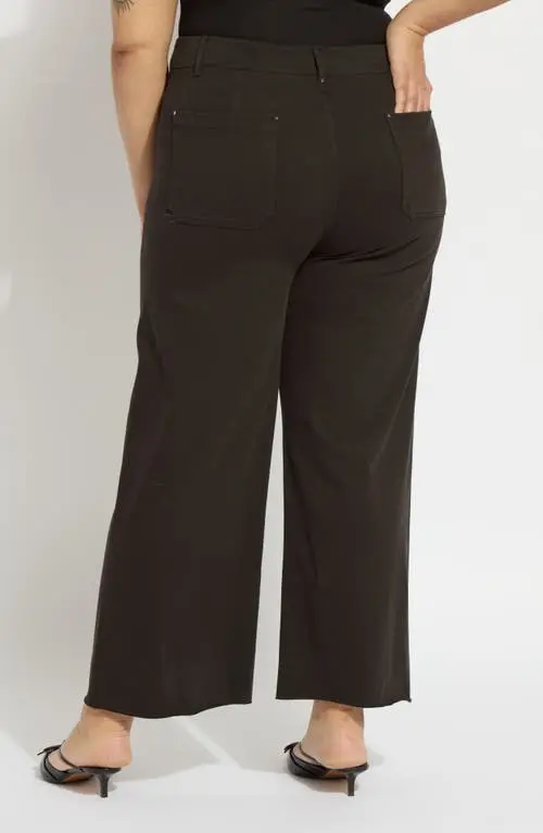 Lyssé Essentials Erin High-waist Wide-leg Pants - Black