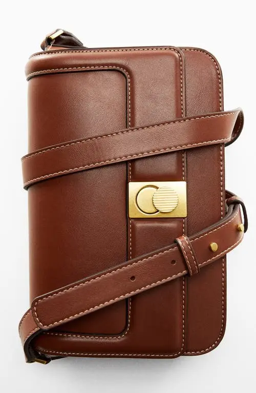 Mango Faux Crossbody Bag