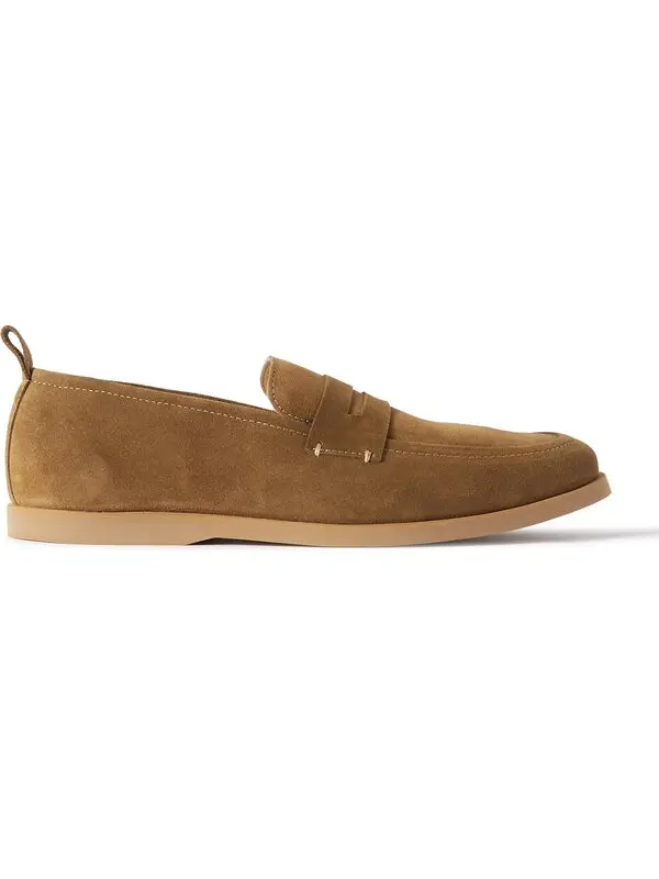 Mr P. Leo Suede Penny Loafers