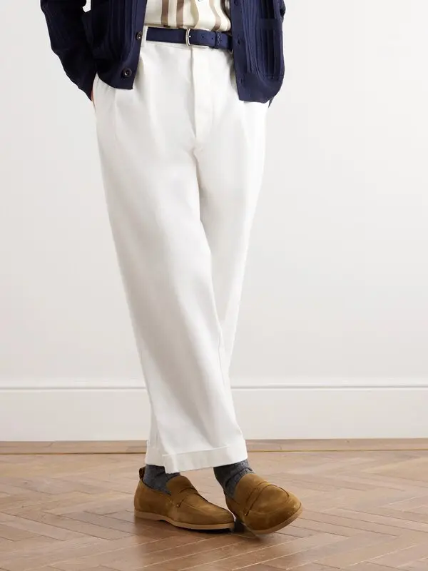 Mr P. Leo Suede Penny Loafers