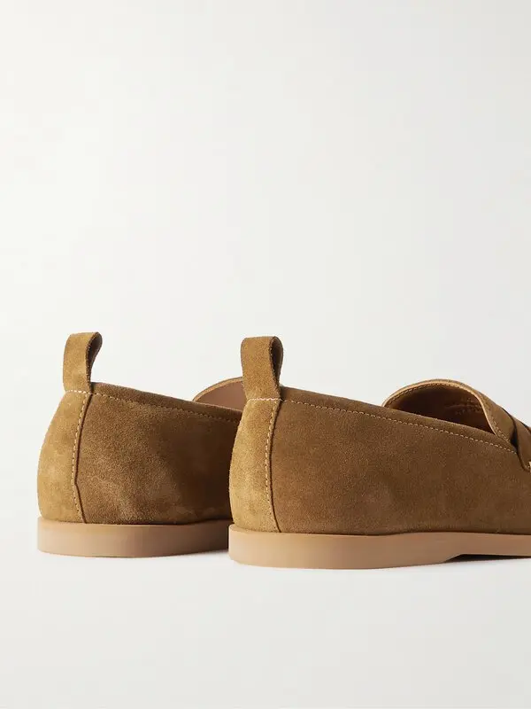 Mr P. Leo Suede Penny Loafers