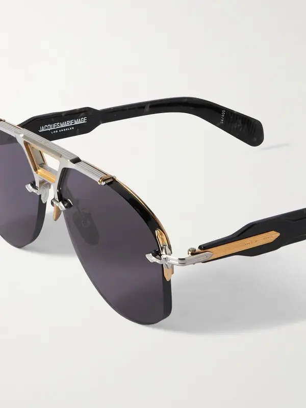 JACQUES MARIE MAGE Alta Aviator Sunglasses