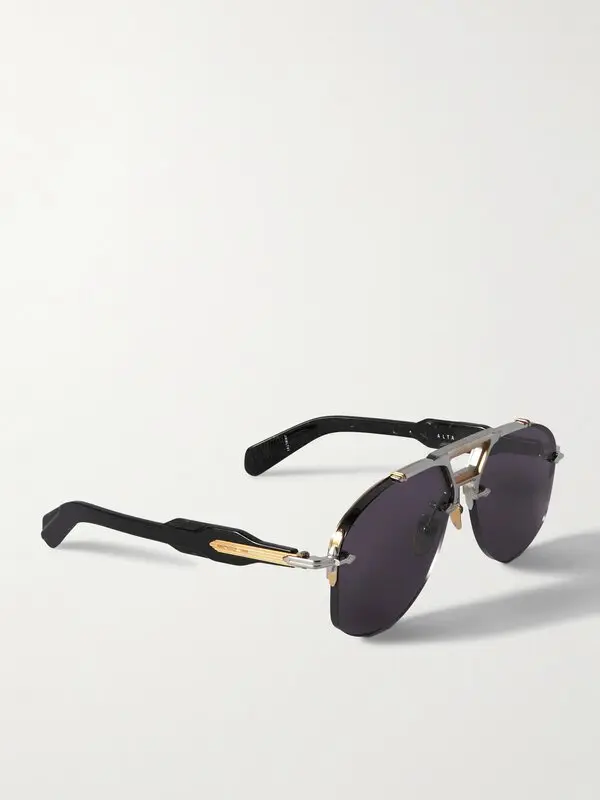 JACQUES MARIE MAGE Alta Aviator Sunglasses