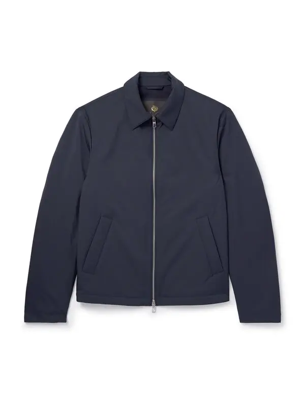 Loro Piana Maurin Padded Blouson Jacket - Blue