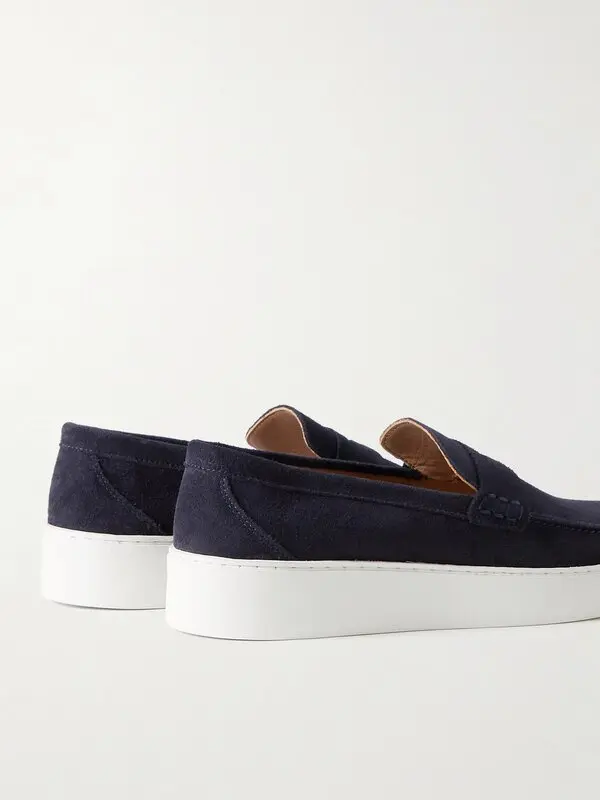 Mr P. Peter Suede Penny Loafers
