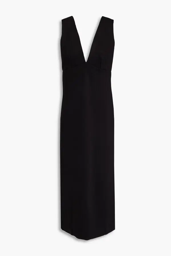knee length dresses for ladies Vintage print midi dress