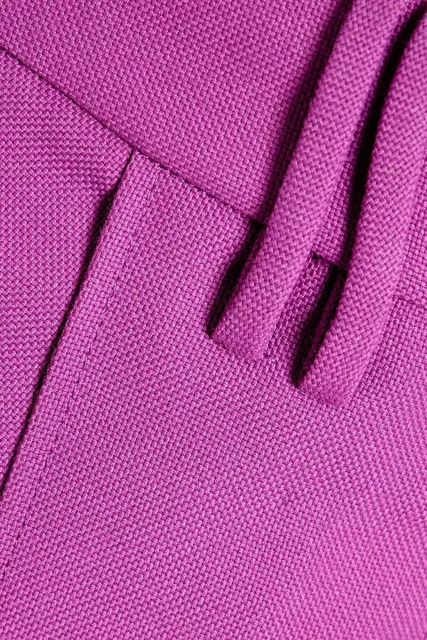 GANNI Woven Tapered Trousers