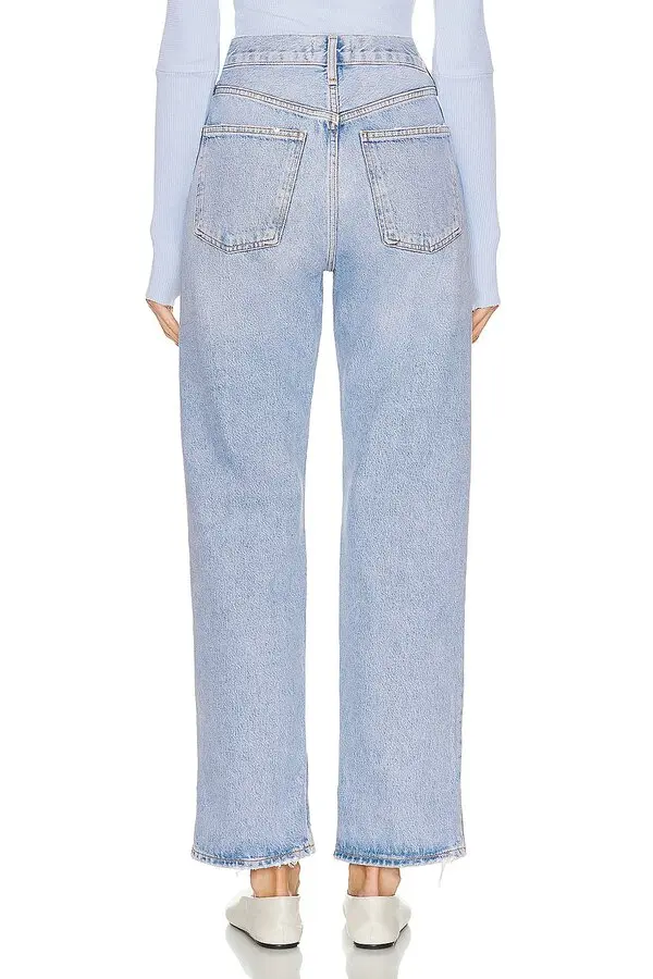AGOLDE Fran Low Slung Easy Straight Jeans