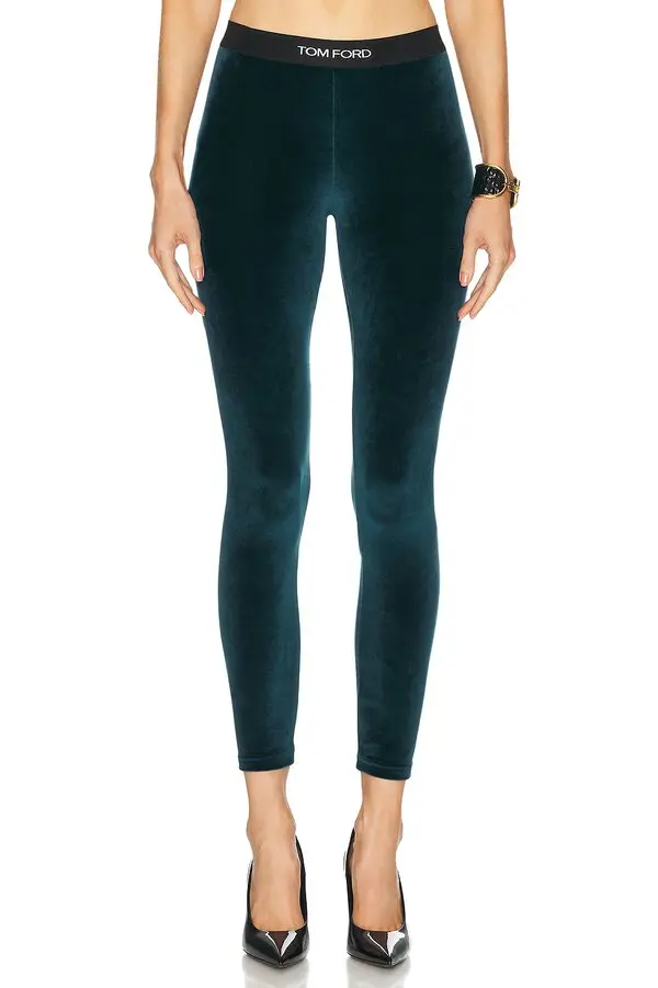 TOM FORD Signature Legging In Chocolate