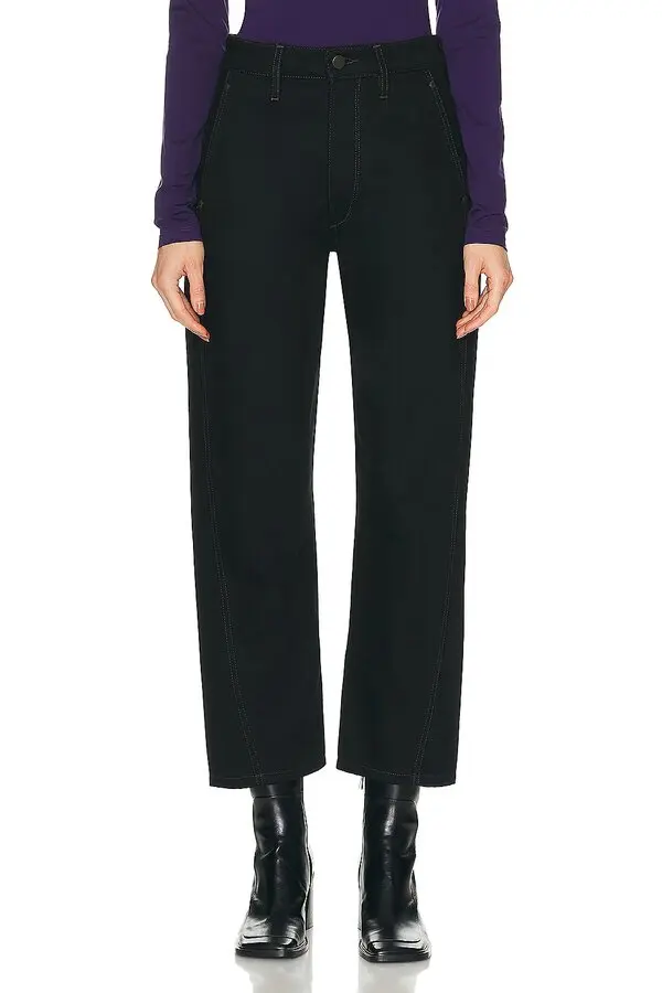LEMAIRE Twisted Rigid Denim Jeans - Black