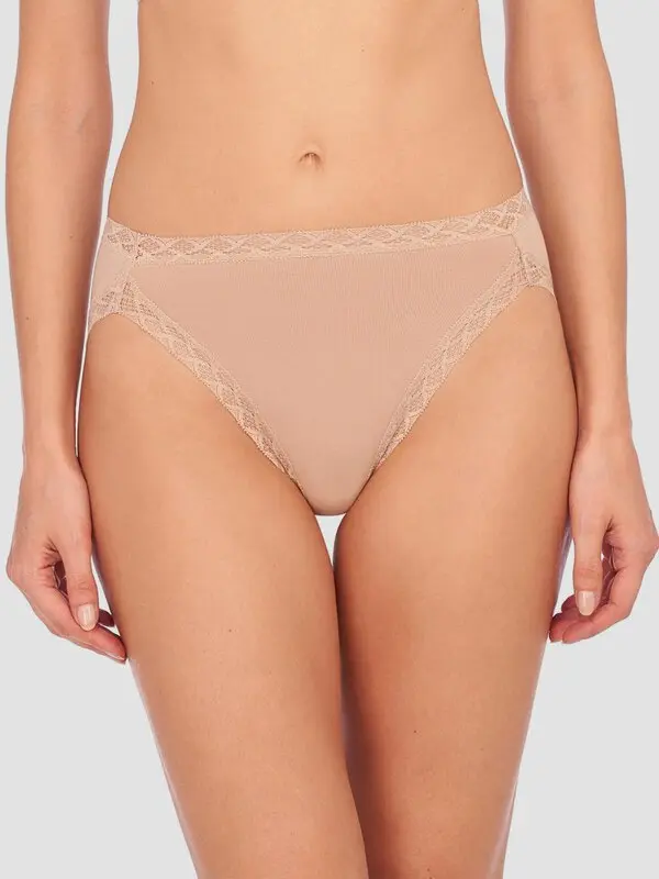 Natori Bliss Cotton French Cut Brief - Cafe
