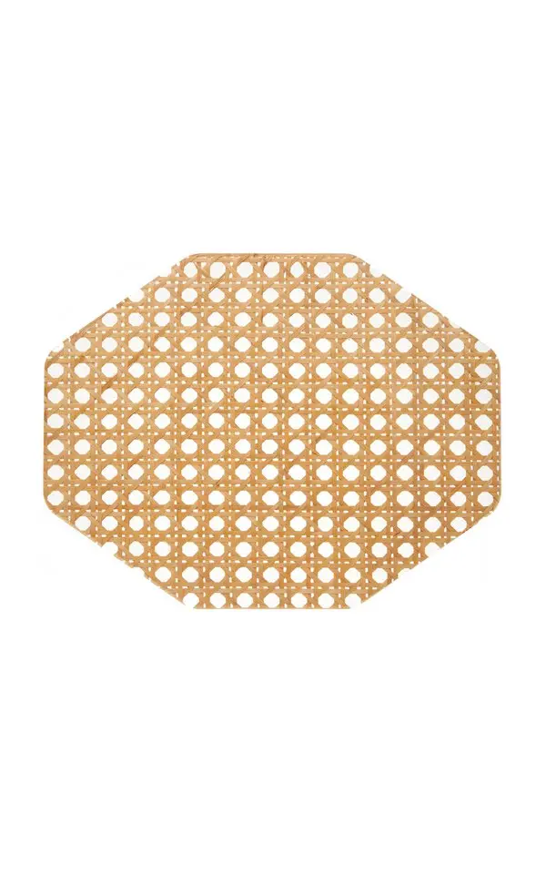 MODA DOMUS Wicker-resin Placemat - Neutral