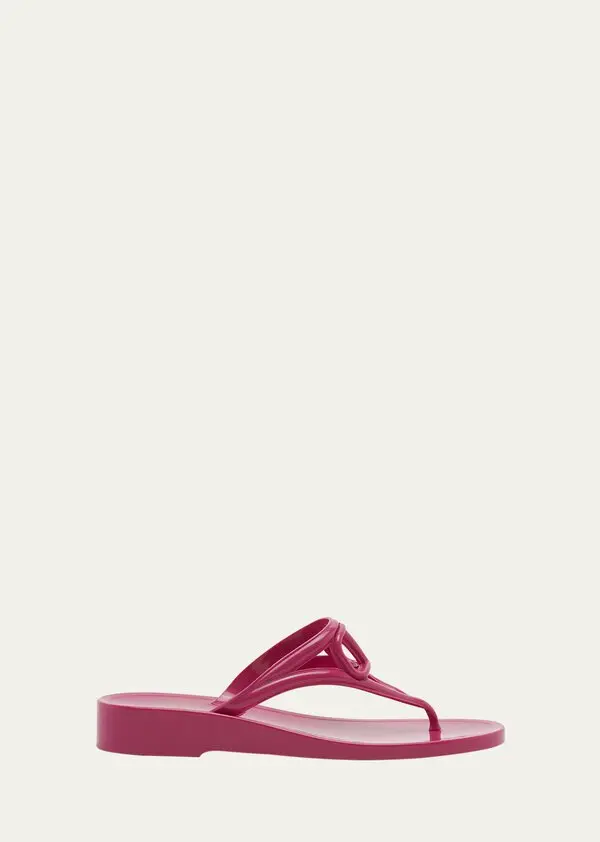Valentino Garavani Vlogo Thong Pool Sandals