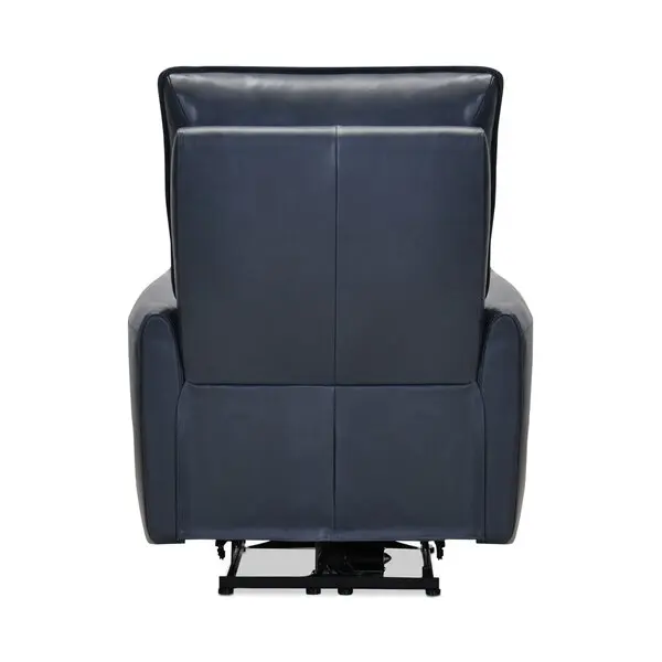 Bloomingdale'S Violino Kelli Power Leather Recliner - Zen Indigo Navy Blue