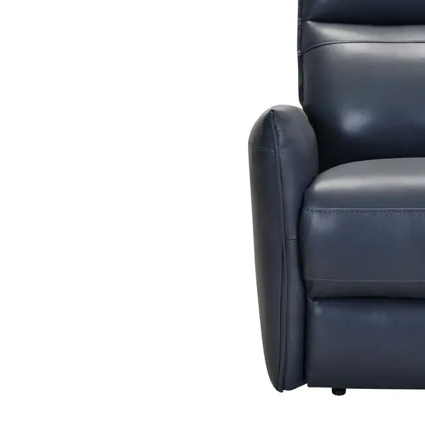 Bloomingdale'S Violino Kelli Power Leather Recliner - Zen Indigo Navy Blue