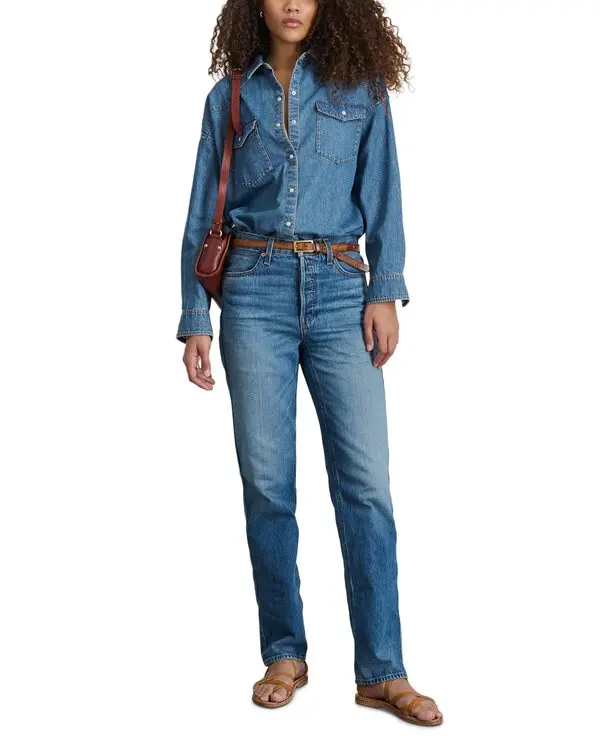 ALEX MILL Western Denim Shirt