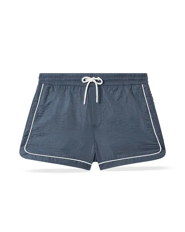REISS Piped Drawstring 5 Swim Trunks