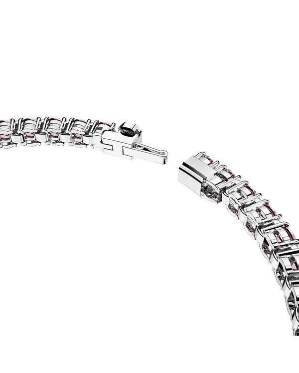 SWAROVSKI Matrix Tennis Bracelet - Pink/silver