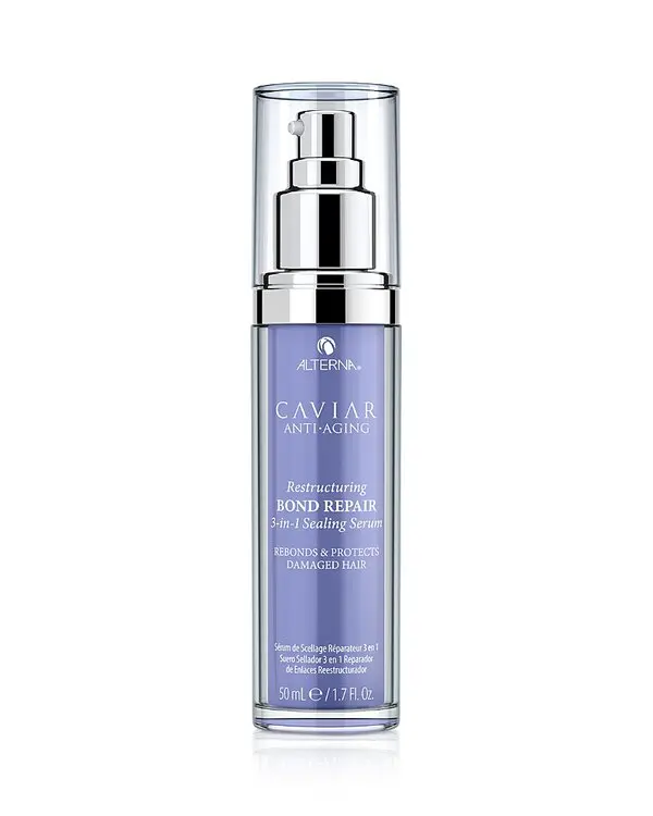 ALTERNA Caviar Anti-aging Restructuring Bond Repair 3-in-1 Sealing Serum 1.7 Oz - No Color