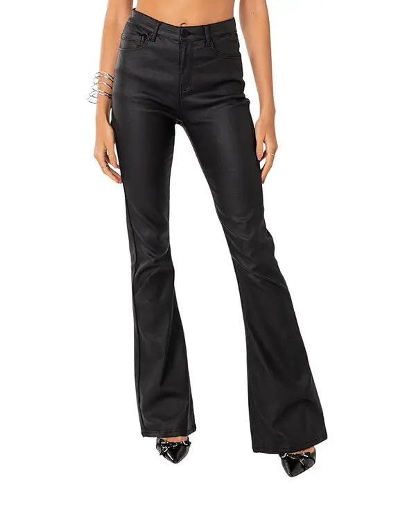 EDIKTED Luna Flare Leg Jeans