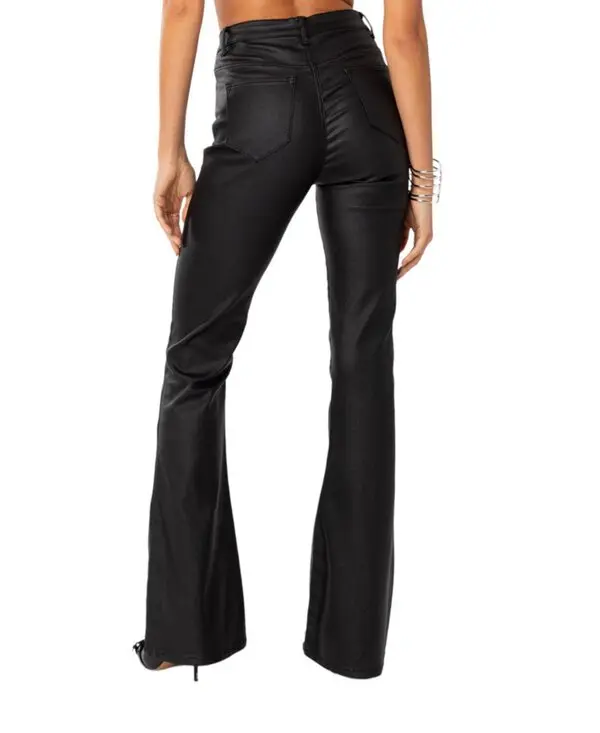 EDIKTED Luna Flare Leg Jeans
