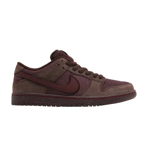 Nike Dunk Low Premium Sb ‘city Of Love Collection Burgundy Crush - Red
