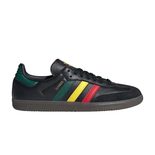 Adidas Samba Og 'rasta' Sneakers - Black