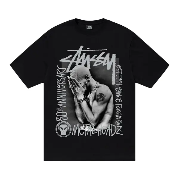 StÜssy X Goldie Metalheadz 30 Tee - Black