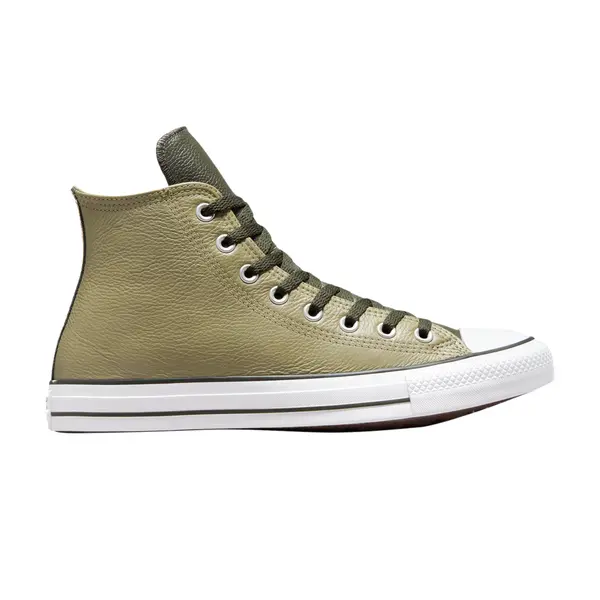 CONVERSE Chuck Taylor All Star Leather High Top Sneakers - Green