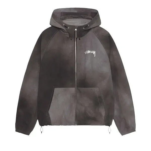 StÜssy Beach Shell Wave Dye Zip Hoodie