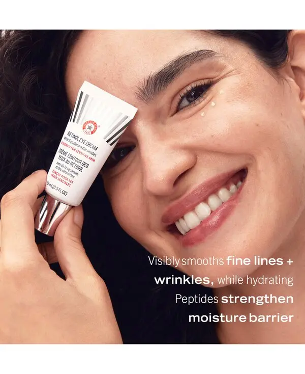 FIRST AID BEAUTY Retinol Eye Cream With Squalane + Ceramides