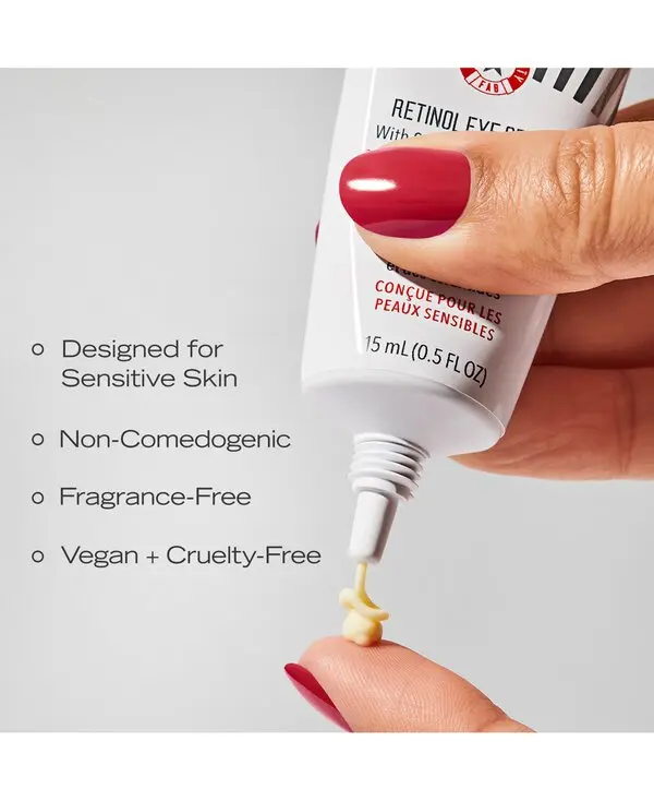 FIRST AID BEAUTY Retinol Eye Cream With Squalane + Ceramides