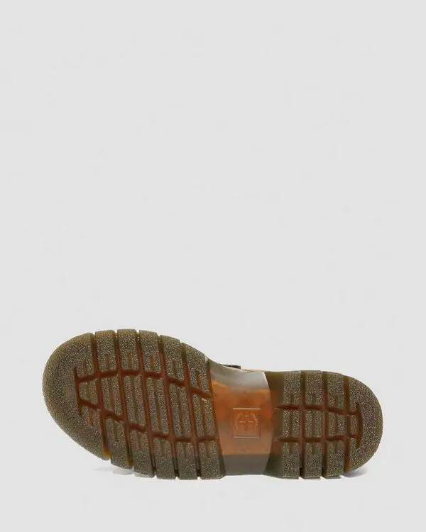 Dr. Martens Woodard Tumbled Nubuck Leather Boots In Tan  display picture 2