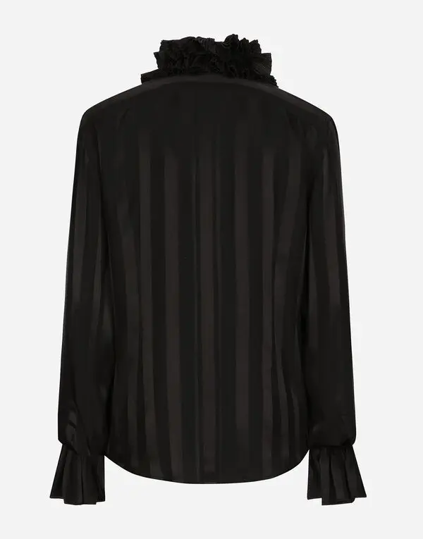 Dolce & Gabbana Silk Jacquard Shirt
