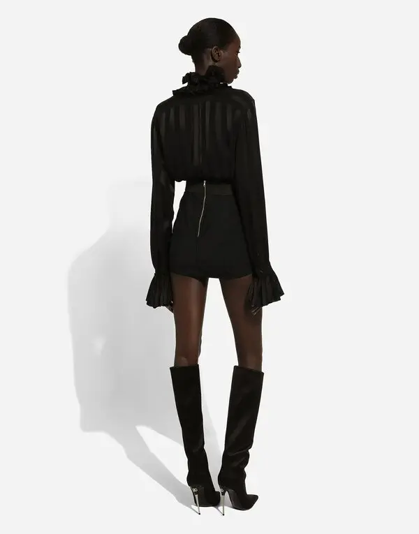 Dolce & Gabbana Silk Jacquard Shirt