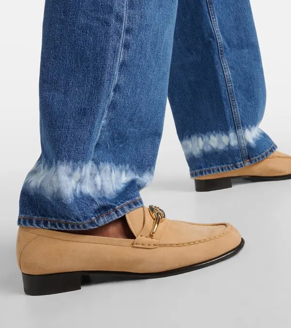 Valentino Garavani Vlogo Signature Loafers - Beige