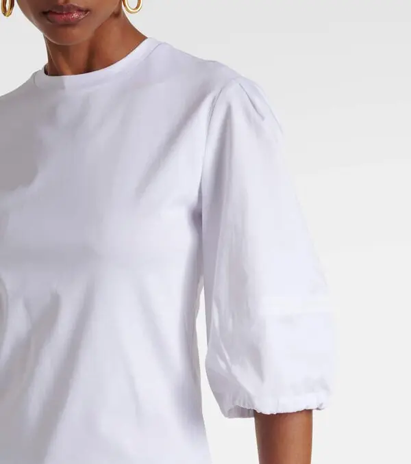 Max Mara Tebaide Puff-sleeve Top