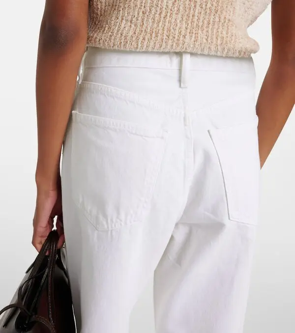 AGOLDE Dame Jean High-rise Wide-leg Jeans