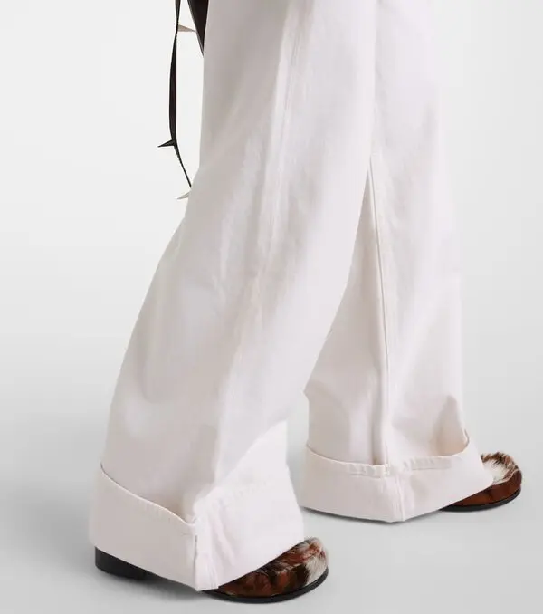 AGOLDE Dame Jean High-rise Wide-leg Jeans