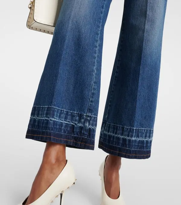 Valentino Garavani High-rise Flared Jeans